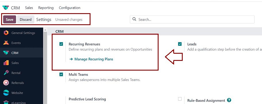 Generate Revenue Using Odoo Crms Recurring Plans Numla